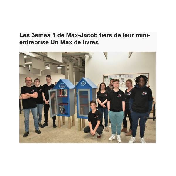 Dans Penhars-Infos : Les 3ème1 sont fiers… - Collège Max Jacob