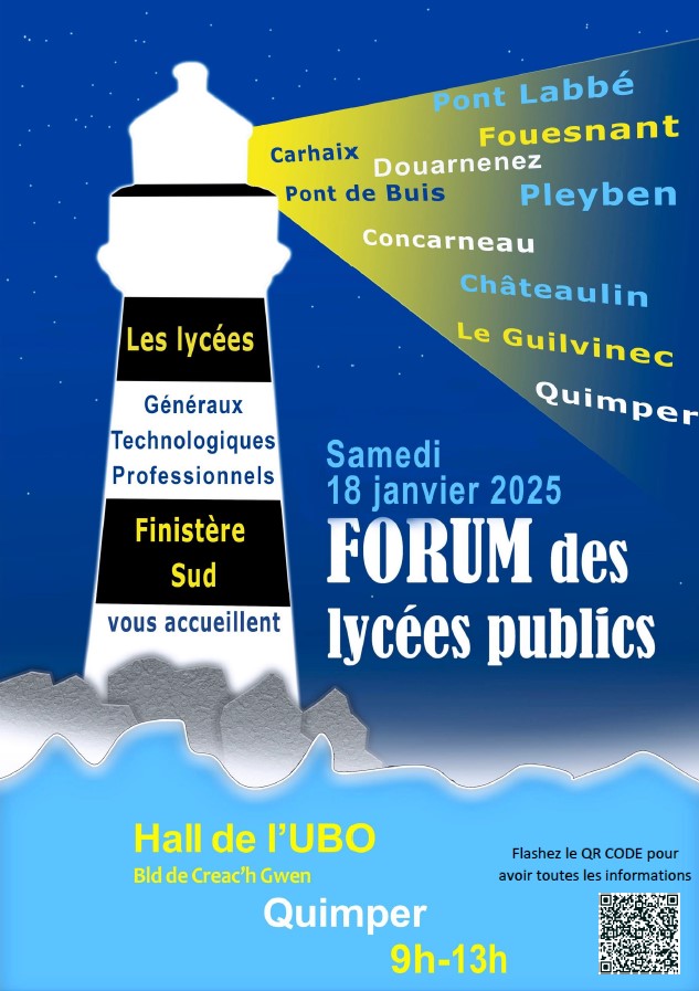 ORIENTATION : Forum 2025 des lycées publics - Collège Max Jacob